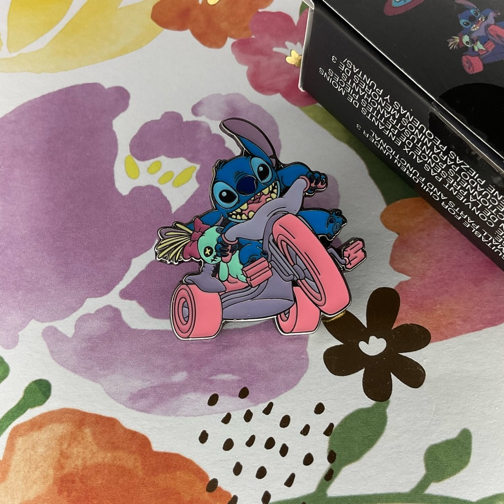 Stitch And Scrump Riding The Tricycle Lilo And Stitch… - Gem